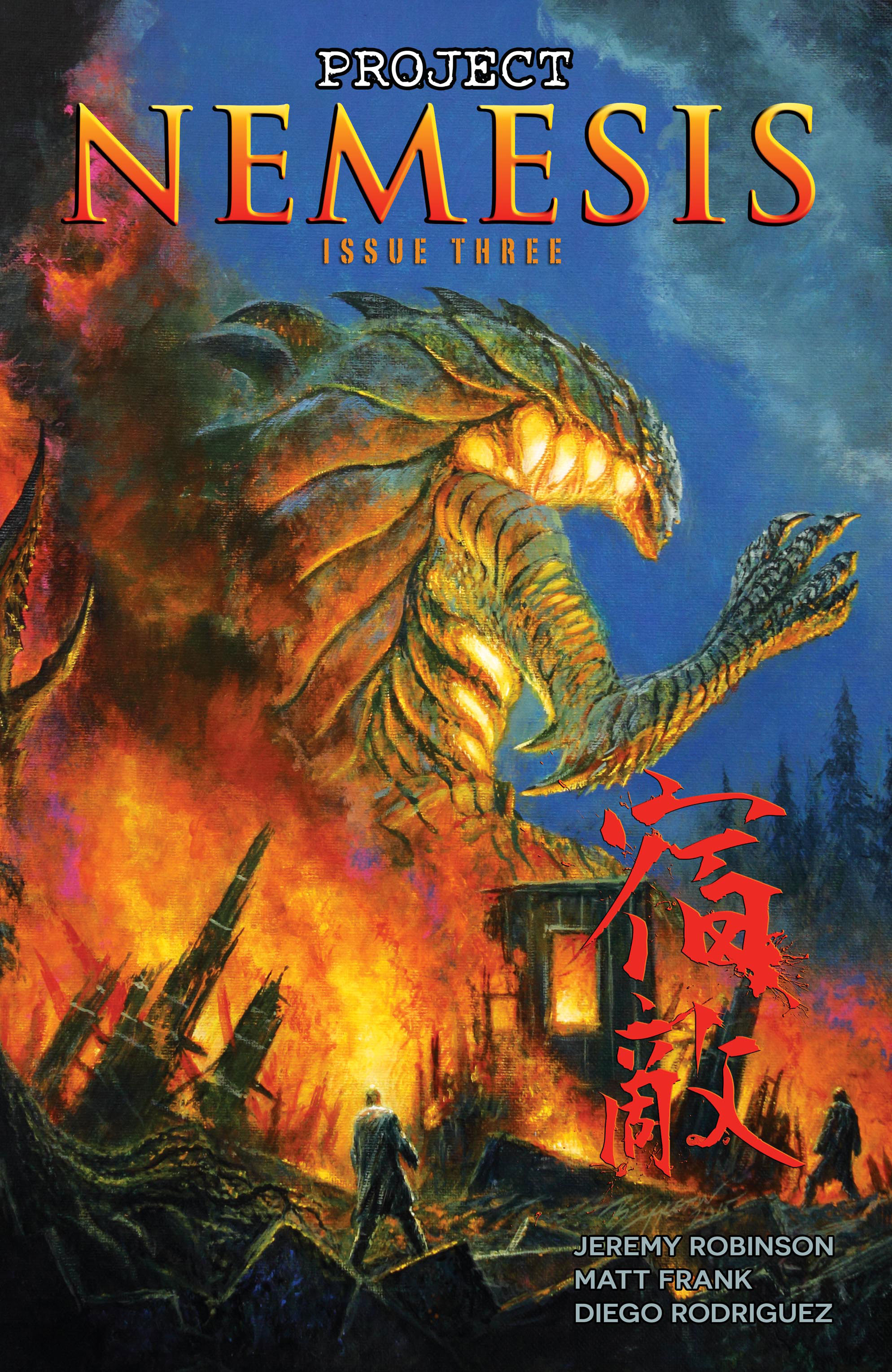 Project Nemesis Issue #3 – Preview Pages – Beware of Monsters