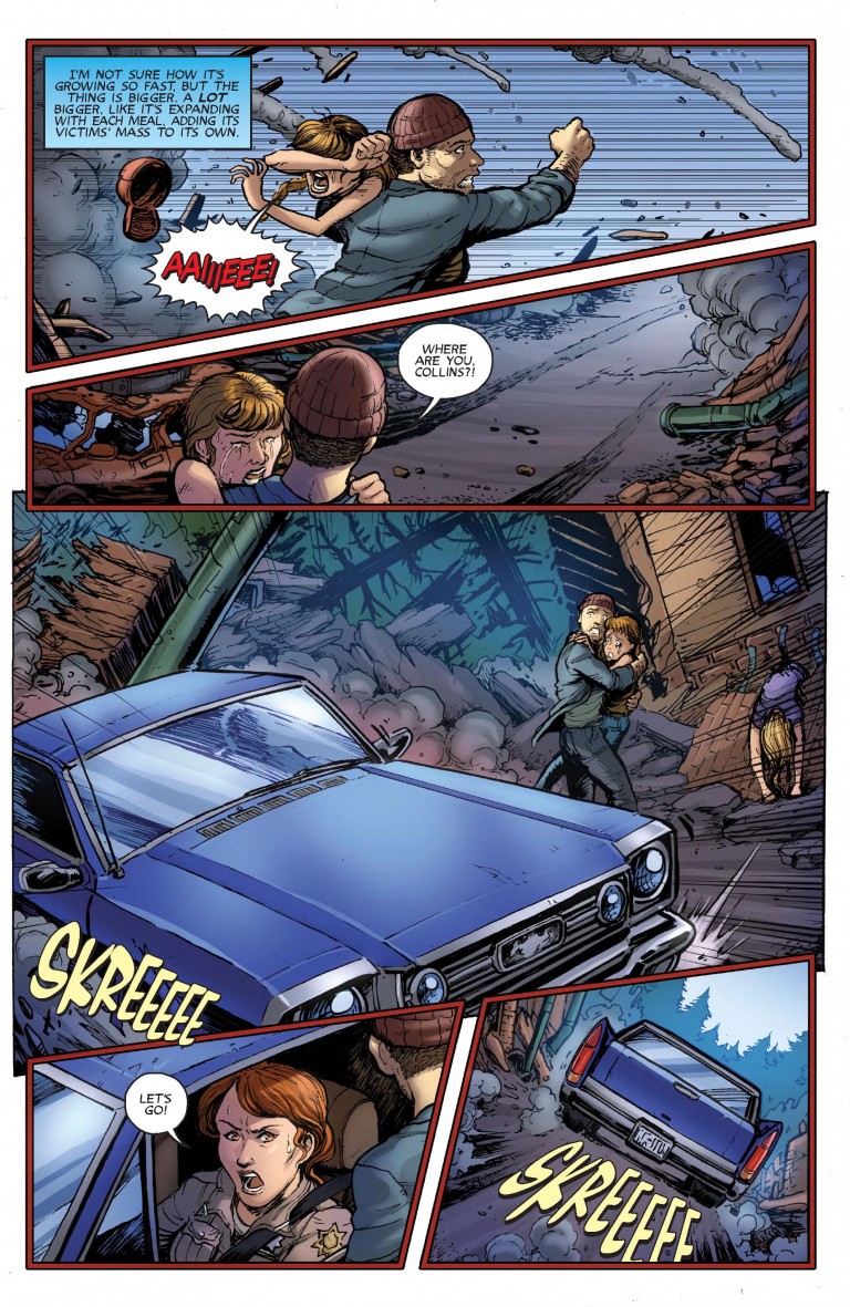 Project Nemesis Issue #3 – Preview Pages – Beware of Monsters